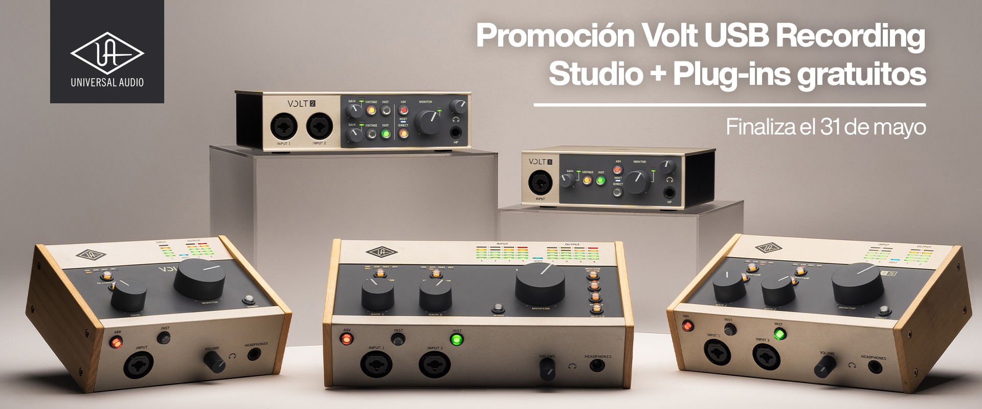 Distribuidores de Universal Audio, Moog, Spectrasonics y Auralex- Mas Acoustics